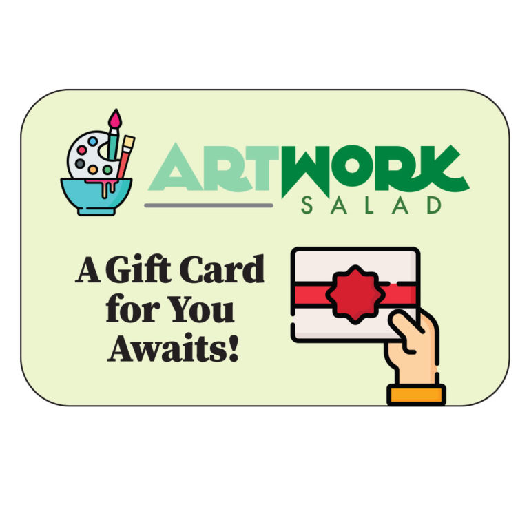 Gift Card - Artwork Salad | An Eclectic Mix of Artwork For Your Walls.